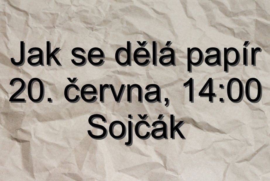 Chcete vědět, jak se dělá papír?